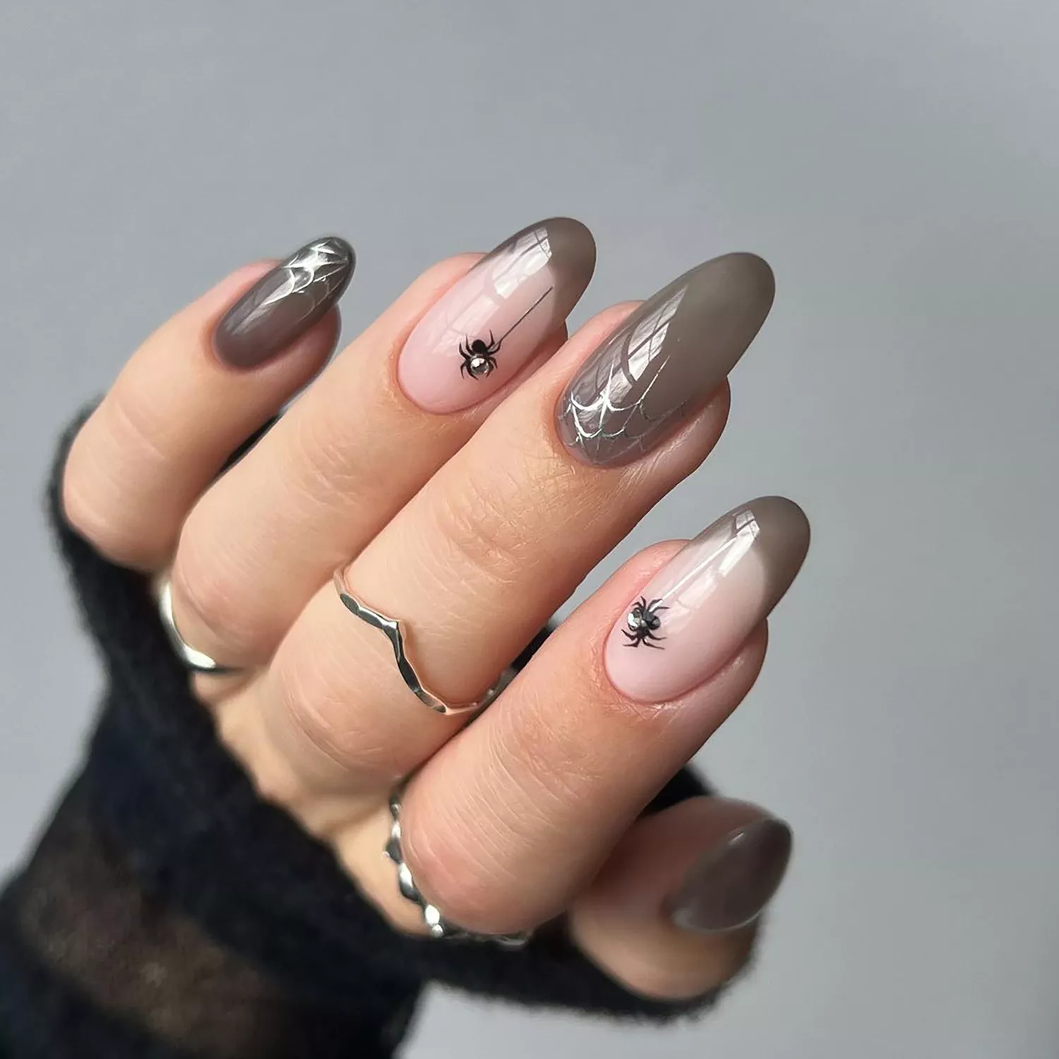 Spider gel nail art store